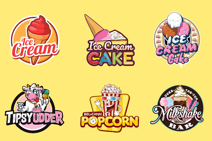 Design ice cream, chocolate, sweets, treat, candy logo by Dhoom ...