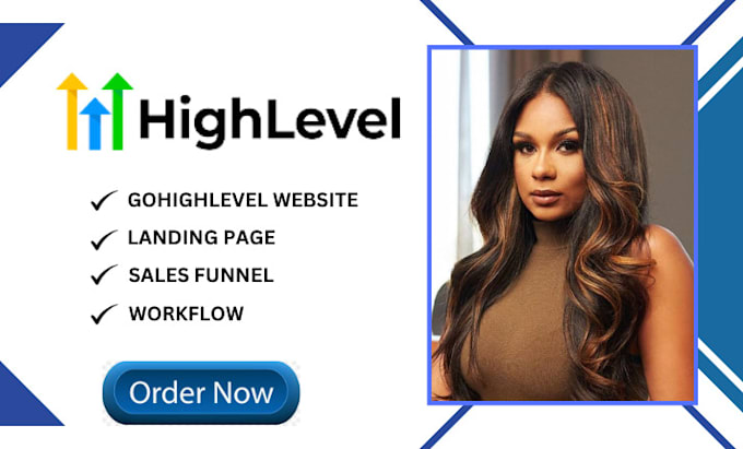 Be your go high level expert, design gohighlevel funnel, website ...
