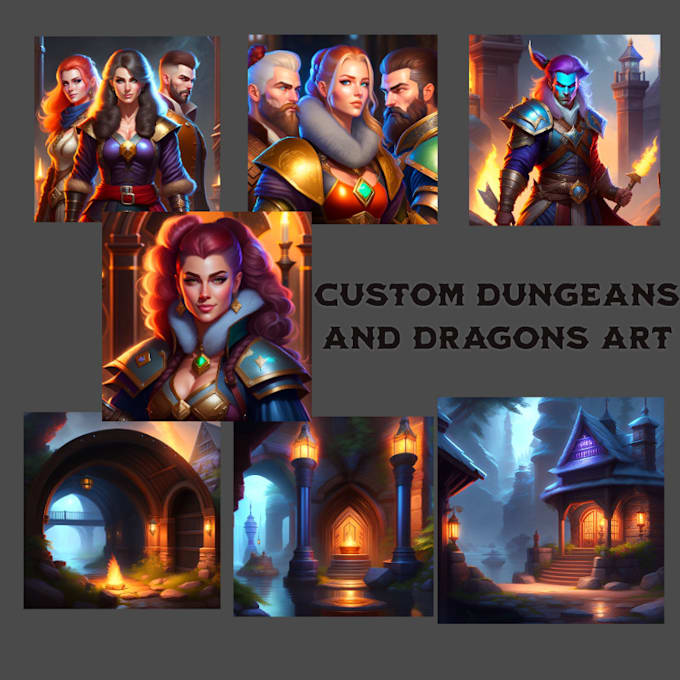 Make character and location art for your dnd worlds fast by ...