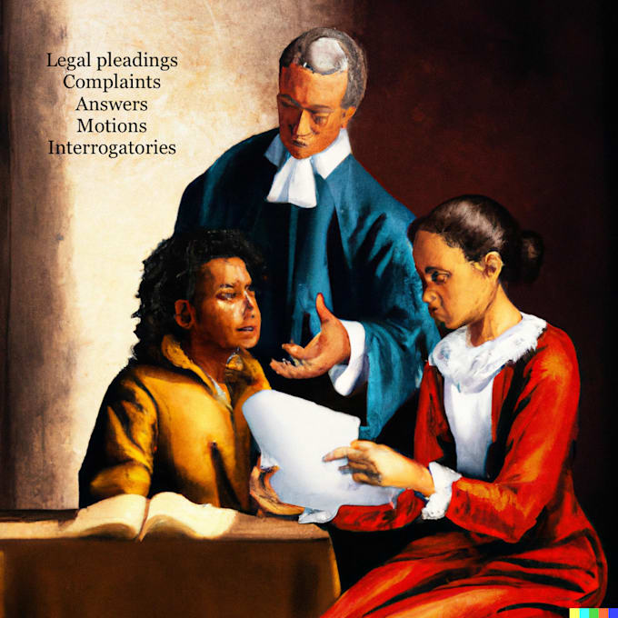 Draft your legal pleadings including complaints answers and motions by Butcheredsports | Fiverr