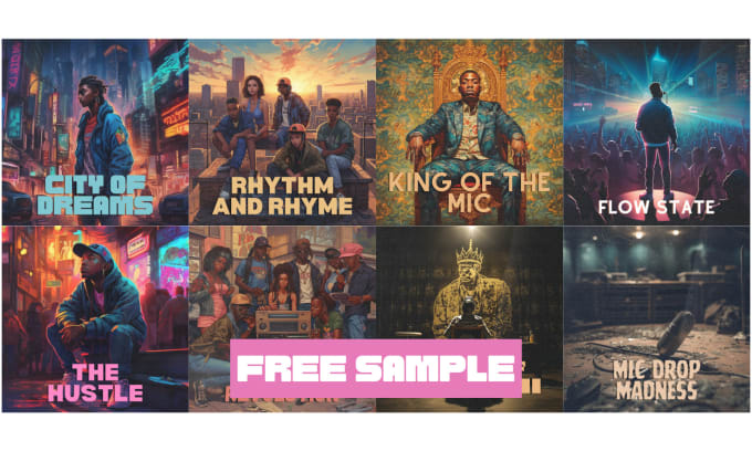 Unique And Creative Rap Album Cover Designs By Shunnyed Fiverr