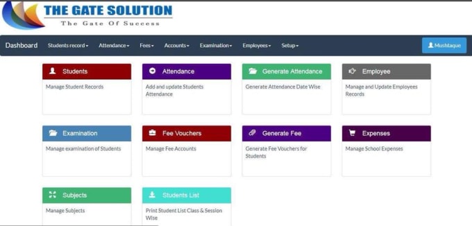 Create school management system by Mushtaquebohio | Fiverr Create school management system by Mushtaquebohio | Fiverr