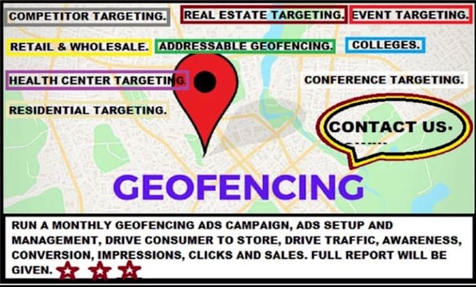 Setup highly geofencing ads campaign for your business location targeting by Harry_william1 | Fiverr