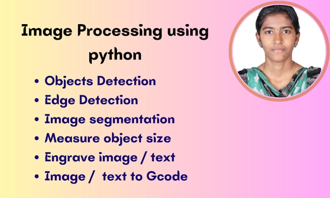 Do image processing and gcode generation tasks using python by Ramyadanes | Fiverr