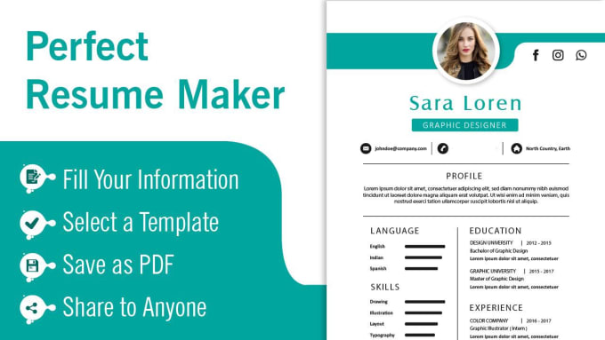 Creative your master resume professional cv design by Thimira_piyumal ...