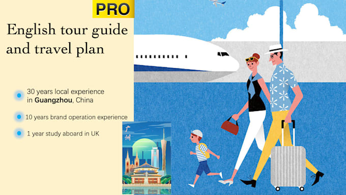 Be your english tour guide or create a travel trip plan in china ...