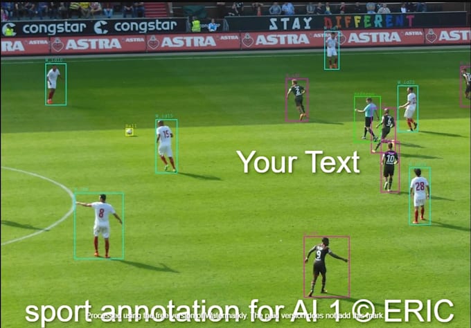Accurately annotate your sports images for games annotation by ...