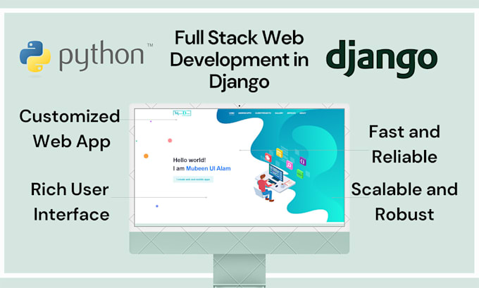 Develop professional web apps using django by Mubeendroid | Fiverr Develop professional web apps using django by Mubeendroid | Fiverr