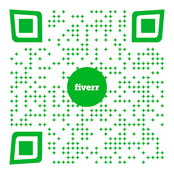 Create a custom qr code design with your logo by Ahmed_elzaky | Fiverr