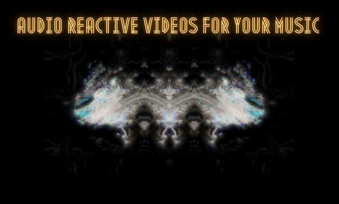 Create stunning audio reactive videos for your music by Cepsaal | Fiverr