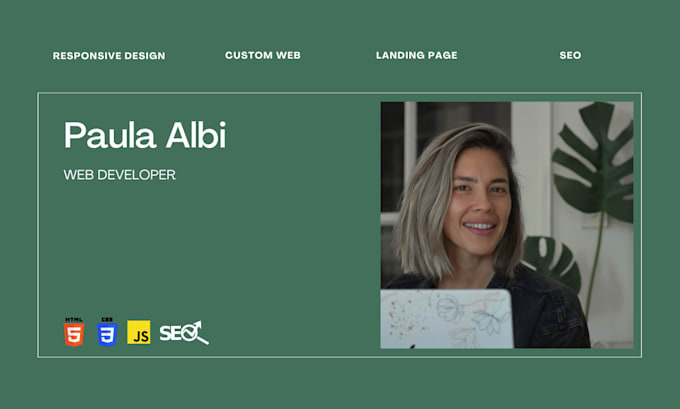 Responsive website design and development by Albipaula | Fiverr