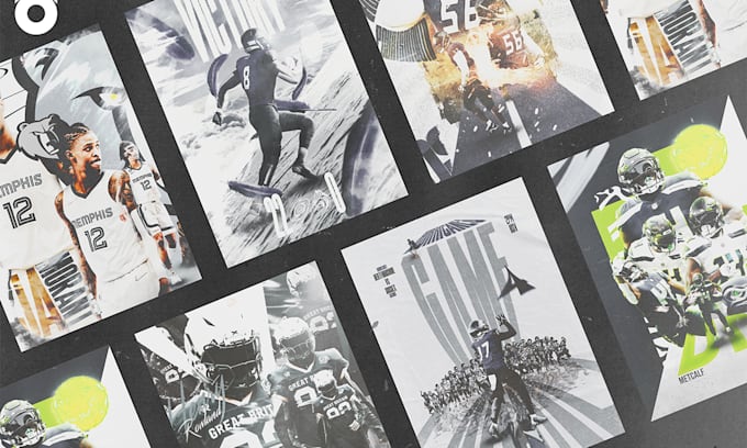 Design a professional sports poster by Wocreates | Fiverr