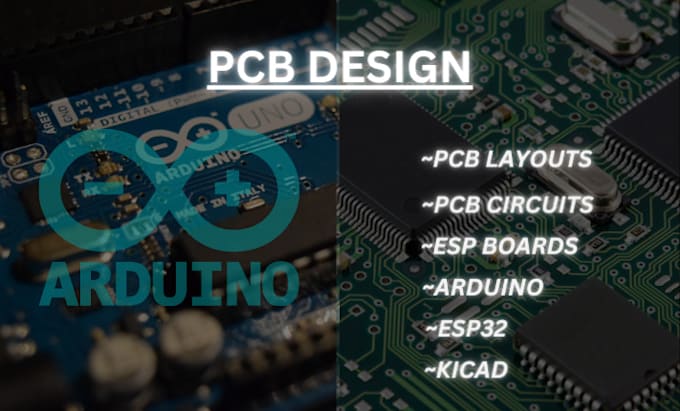 Design pcb, schematic and circuit diagram by Iqraali_7 | Fiverr