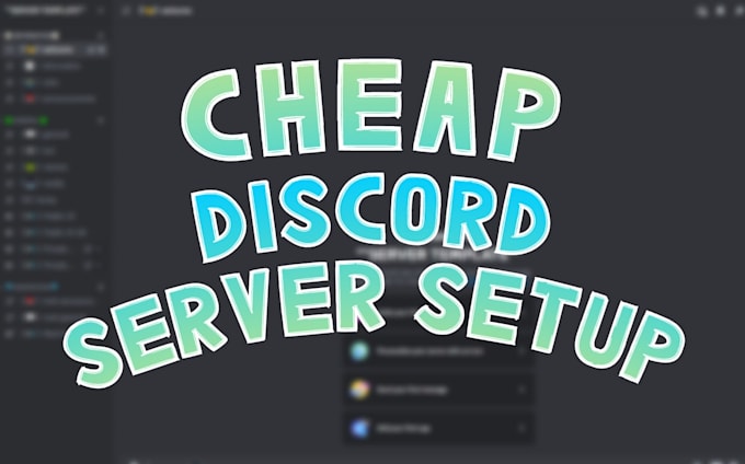 Make you a basic discord server by Jayychan | Fiverr