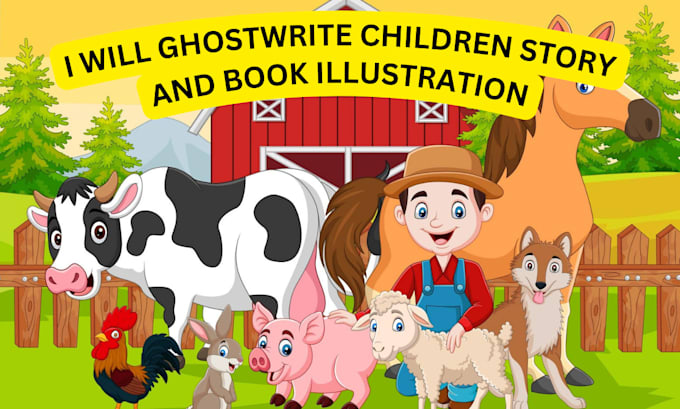 Ghostwrite children story, book illustration, short story, children ...
