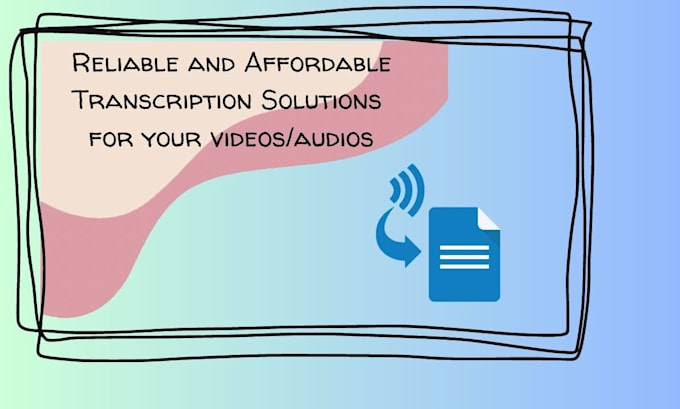 Provide high quality transcriptions in various languages and formats by ...