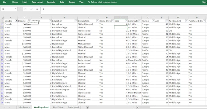 Help you clean your data with ms excel,and power bi by Ritatee222 | Fiverr