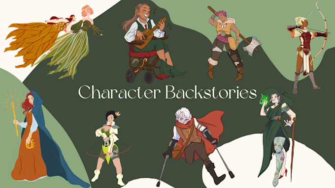 Write your dnd character background by Khoormann | Fiverr