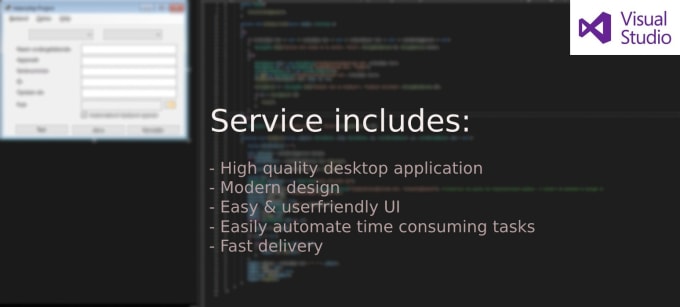 Develop a c sharp desktop application by Thymme | Fiverr Develop a c sharp desktop application by Thymme | Fiverr