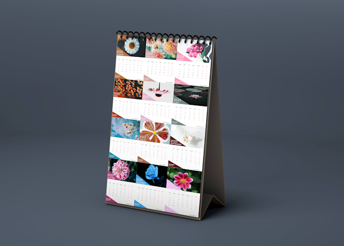 Make the beautiful calendar design by Montahasuchi | Fiverr
