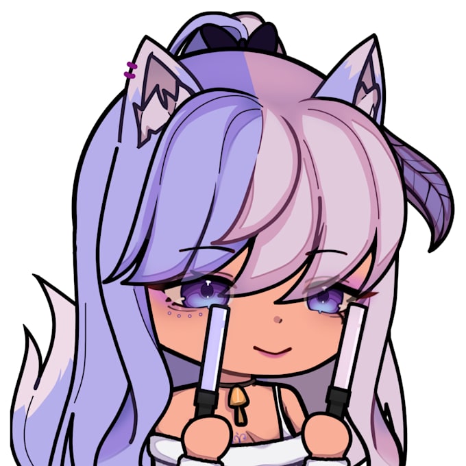 Do ych chibi lightstick animation by Riemuries | Fiverr