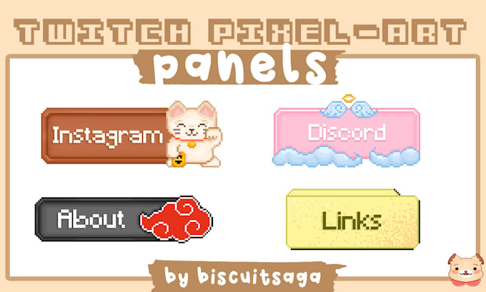 Create custom pixel art panels for your twitch channel by ...