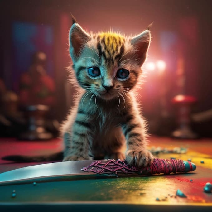 Create amazing images of pets using midjourney and stable diffusion by Saidialaeddine | Fiverr