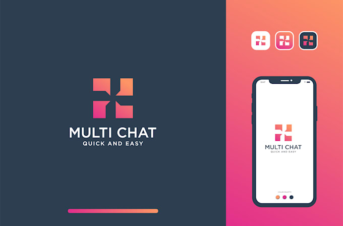 Design a simple modern app logo and icon for your business by ...