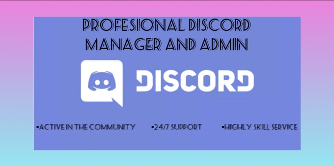 Be your discord server moderator admin and manager by Killez15 | Fiverr