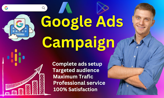 Create and optimize your google ads campaign for maximum roi by Utsho2628 | Fiverr