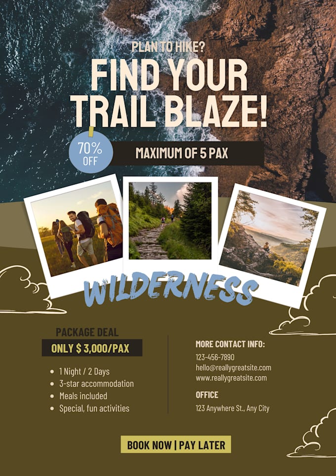 Do engaging flyers and posters by Chloej17 | Fiverr