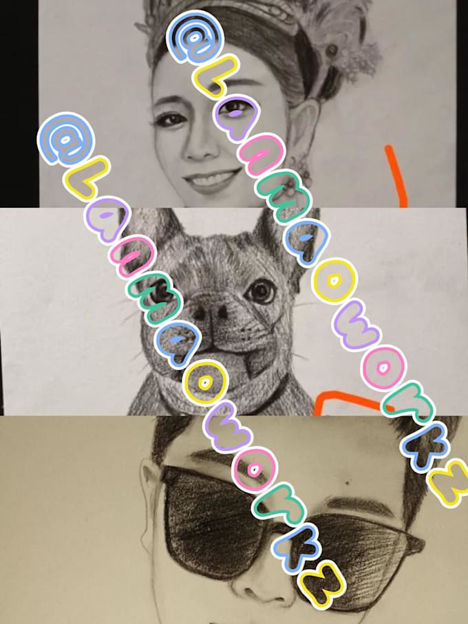 Half human body sketch using pencil or digital by Mrdesd | Fiverr