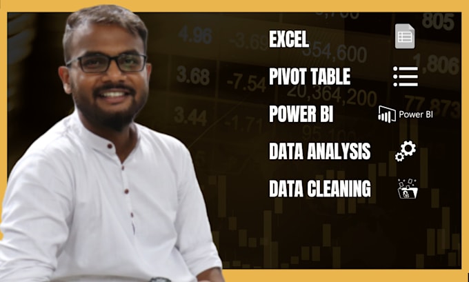 Do data analysis in excel and will create dashboards in power bi by ...