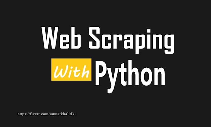Do web scraping, web crawling, data scraping from any website by ...