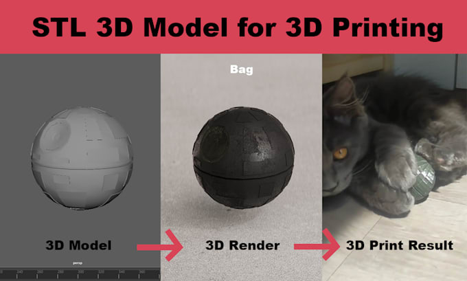 Design stl 3d model for 3d printing by Taiymaya | Fiverr