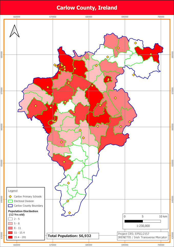 Create gis maps, gis mapping for you in arcgis or qgis by Snb1115 | Fiverr