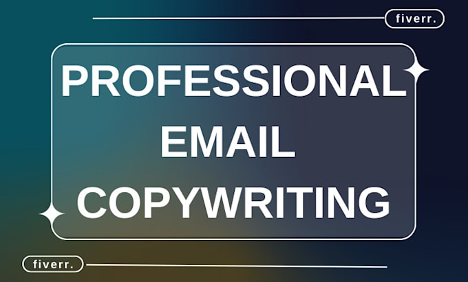 Write high conversion sales email copywriting for email marketing by ...