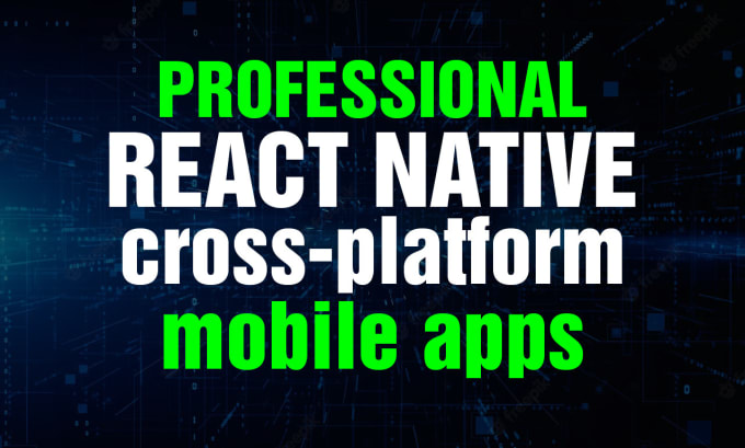 Develop Cross Platform Mobile Apps With React Native By Tehreemkaith123 Fiverr