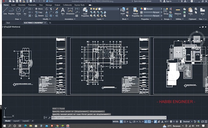 Draw electrical power plan and load calculation by Abdulmujahidin | Fiverr