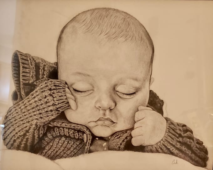 Make you a custom pencil drawing of your loved ones by Corinne_kelley ...