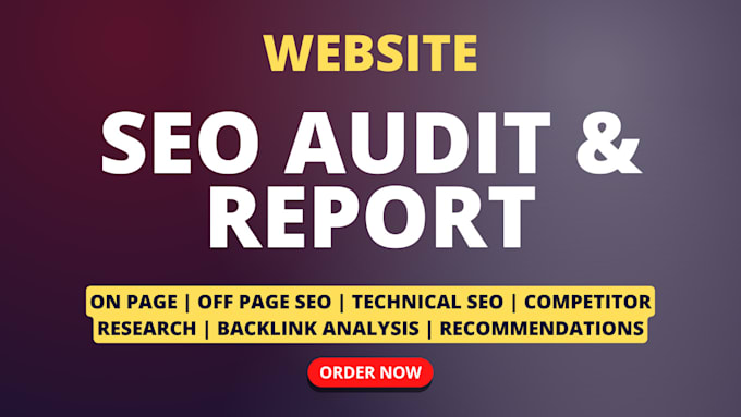 Do in depth seo audit and provide actionable report by Archishraval | Fiverr