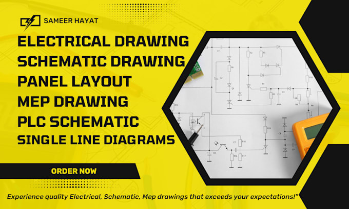 Draw electrical plan, floorplan, mep drawings, electrical by ...