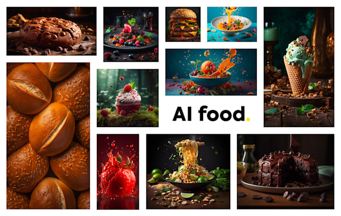Create realistic stunning images of food with ai tech by Janemathieu ...