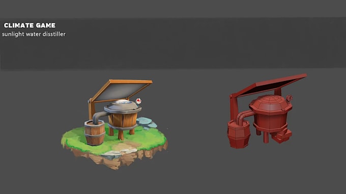 Model 3d game props and assets by Zainmubashar50 | Fiverr