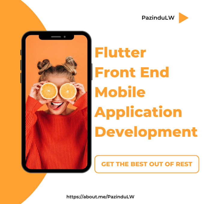 Do flutter front end mobile app development with ui ux design for the ...