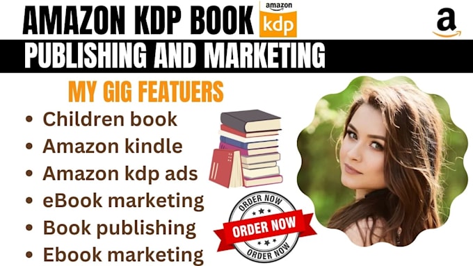 Amazon kdp book publishing amazon kindle ebook promotion children book ...