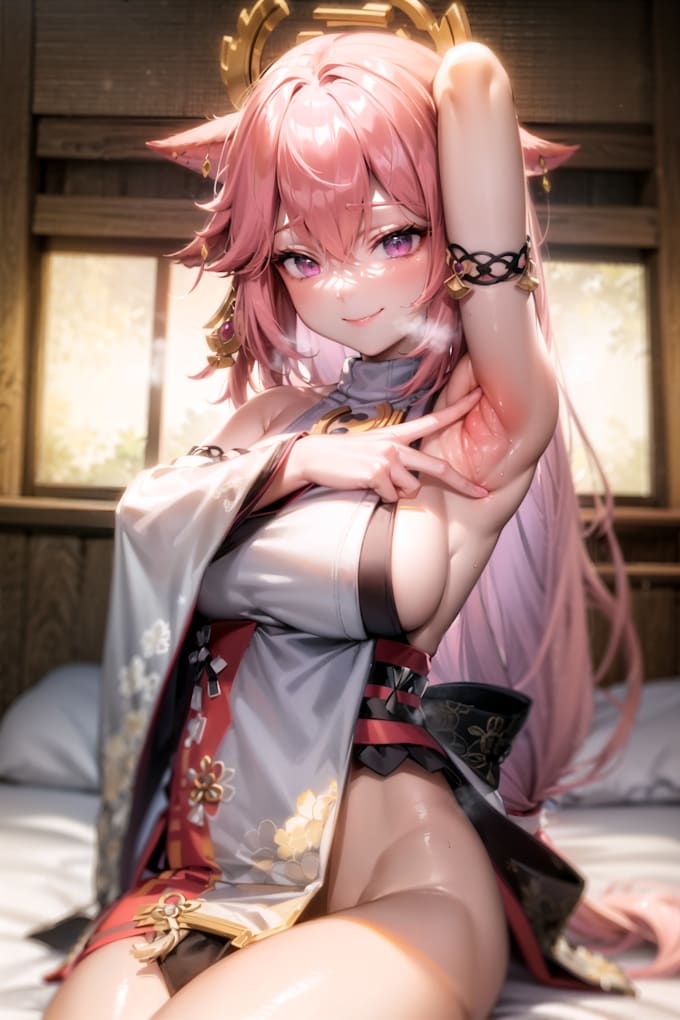 Make ai generated images of anime, realistic art by Muhammadrizki27 ...