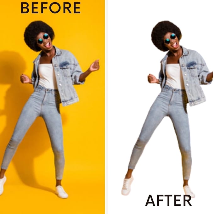 Profesionally remove background from your pictures by Omarsouhail | Fiverr