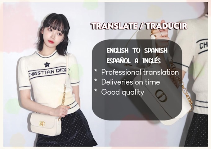 Translate from english to spanish or spanish to english by Eileen_ruiz ...