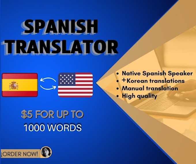 Translate english to spanish or spanish to english by Dalayreyes | Fiverr